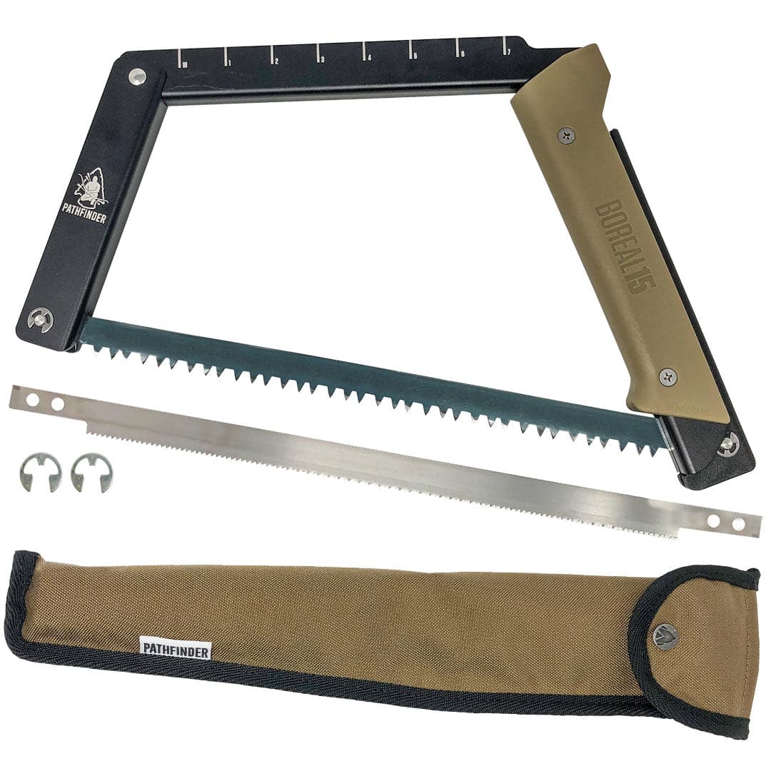 Packable bow saw store