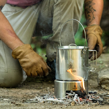 Camping Pots and Pans - Cook Outdoors with Stainless Steel – Self ...