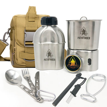Camping Stainless Steel Mess Kit | Self Reliance Outfitters