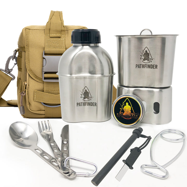 Camping Stainless Steel Mess Kit | Self Reliance Outfitters