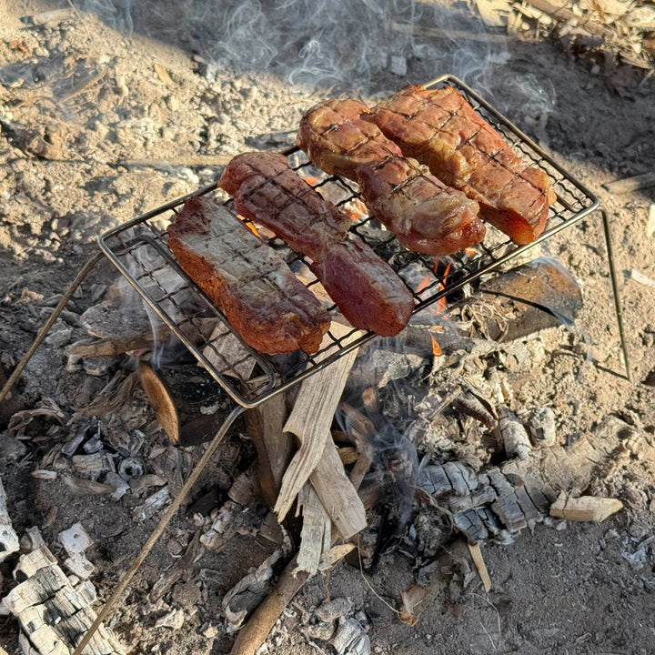 Ultralight Camp Grill Kit for Camping & Outdoor Adventures – Self ...