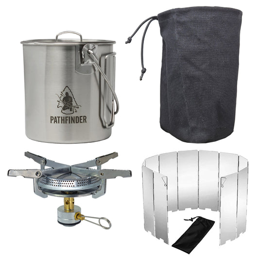 Camping Pots and Pans - Cook Outdoors with Stainless Steel – Self ...