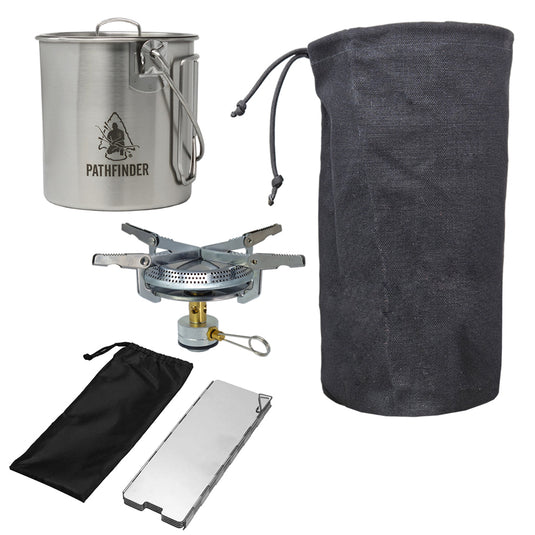 Camping Pots and Pans - Cook Outdoors with Stainless Steel – Self ...
