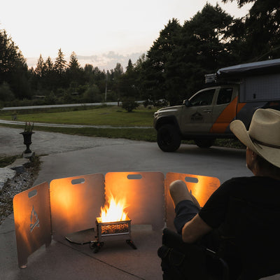 The Original Fire Reflector – Self Reliance Outfitters