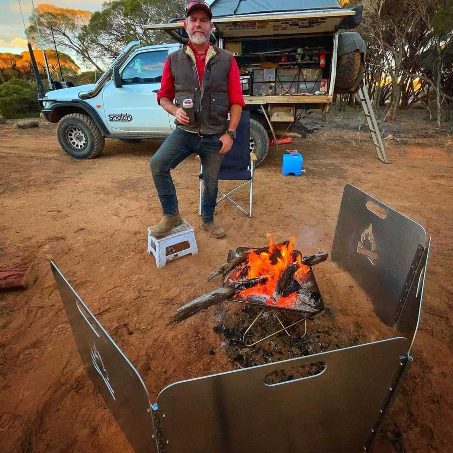 The Original Fire Reflector – Self Reliance Outfitters