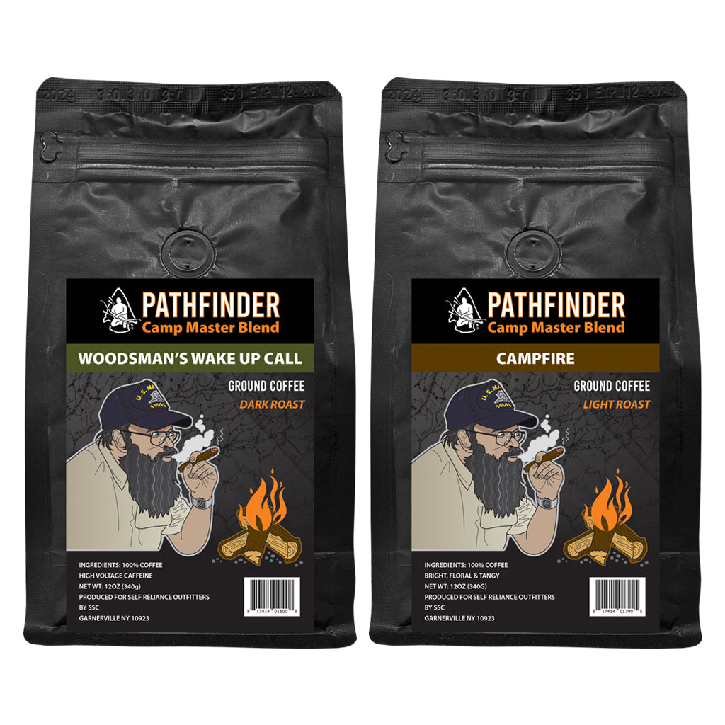 Pathfinder Coffee | Campfire and Woodsman’s Wake Up Call Combo – Self ...