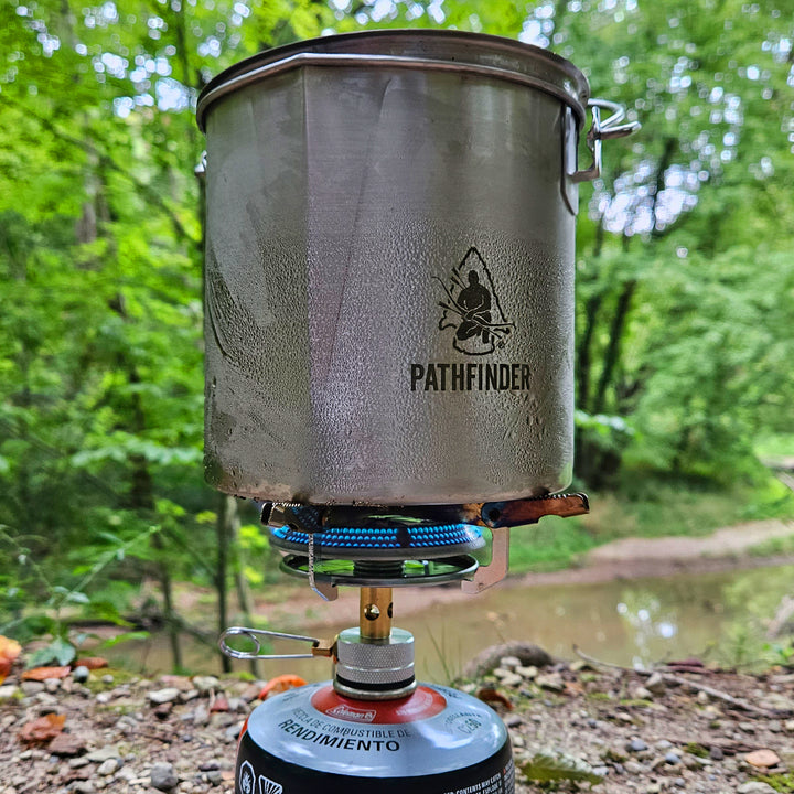 Stainless Steel 1 Quart Bush Pot | Self Reliance Outfitters