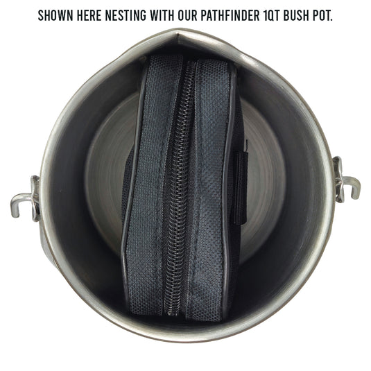 Stainless Steel 1 Quart Bush Pot | Self Reliance Outfitters