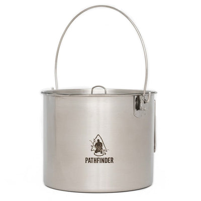 Stainless Steel 120oz. Bush Pot | Self Reliance Outfitters