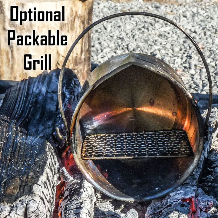 Stainless Steel 120oz. Bush Pot | Self Reliance Outfitters