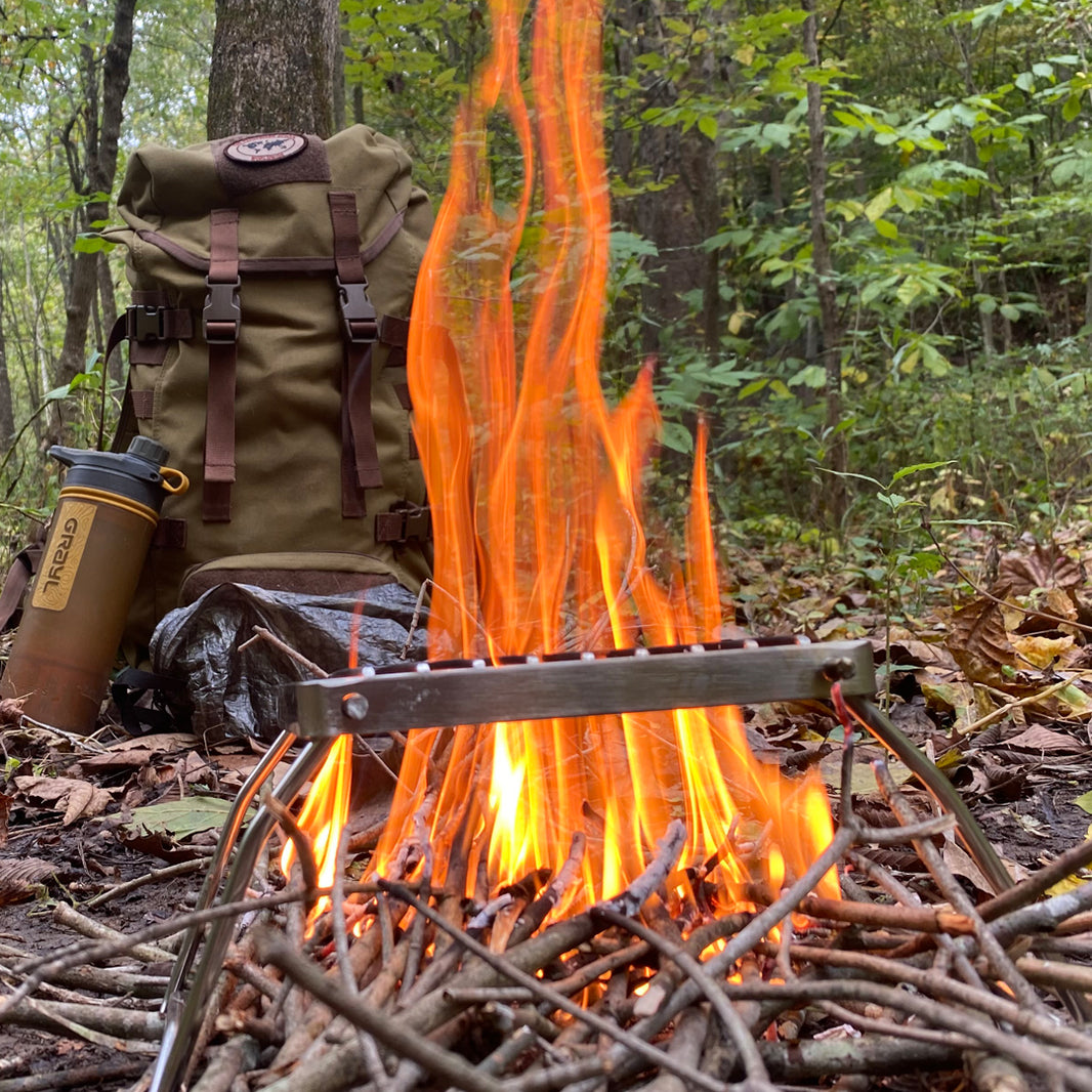 Pathfinder Folding Camping Grill – Self Reliance Outfitters