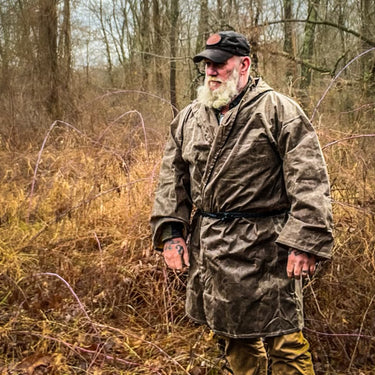 Oilskin Hooded Watch Coat by Tentsmiths | Self Reliance Outfitters