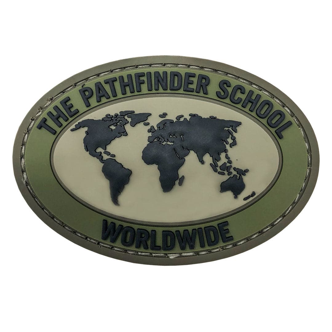 Pathfinder School Worldwide PVC Patch OD – Self Reliance Outfitters