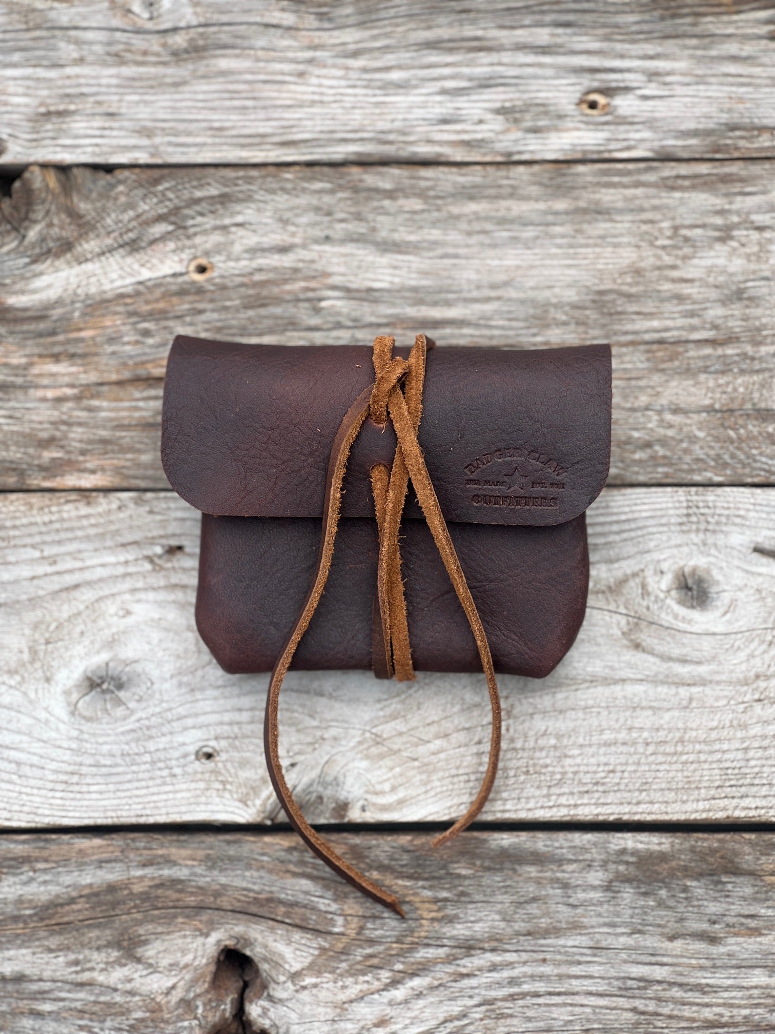 Small Leather Field Pouch | Self Reliance Outfitters